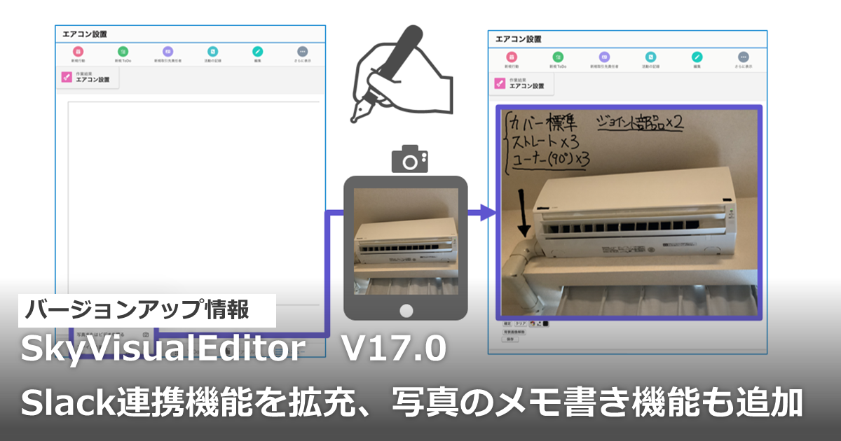 SkyVisualEditor V17.0 バージョンアップのお知らせ | リリース情報 | ニュース | 株式会社テラスカイ